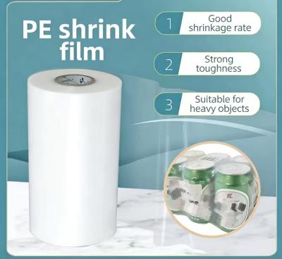 China PE Shrink Film - Polyethylene Composite Base Film LDPE High-Pressure Virgin Material Roll Film Food-Grade Packaging Film for sale