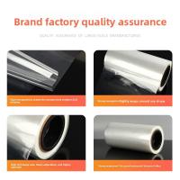 China Spot Direct Supply POF Heat Shrink Film 10.10.3 Thickened 1.2-30 Silk Transparent Dustproof Barrel Folded Plastic Film for Shoes for sale