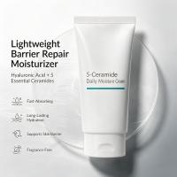 China Ceramide Face Cream Squalane Skin Barrier Repair Moisturizer Eczema Friendly for sale