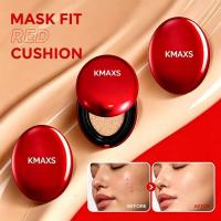 China Long‑Wear Full Coverage Red Cushion Foundation SPF40 PA++ Breathable Face Makeup for sale