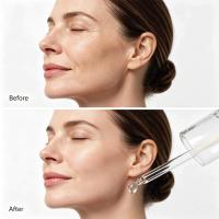 China Antioxidant Peptide Hyaluronic Acid Serum Anti Aging Collagen Boost Fine Line Firming Face for sale