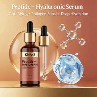 China Antioxidant Peptide Hyaluronic Acid Serum Anti Aging Collagen Boost Fine Line Firming Face for sale