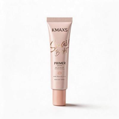 China Pore Minimizing Face Makup Products Snail Mucin skin Brightening Primer SPF15 for sale