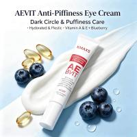 China Dark Circle Corrector Under Eye Puffiness Cream Reducer Vitamin A E Blueberry ODM for sale