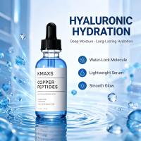 China Anti Aging Copper Peptides Hyaluronic Acid Serum Essence For Face Firming Hydrating for sale