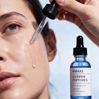 China Anti Aging Copper Peptides Hyaluronic Acid Serum Essence For Face Firming Hydrating for sale