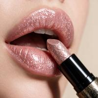 China Vitamin E Lip Makeup Products Diamond Shimmer Glitter Lipstick 12H 3.5g for sale
