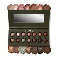 China Crease Proof Eye Makeup Products Eyeshadow Palette 14 Colors Matte Shimmer Blendable for sale