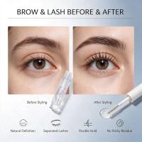 China Long Lasting Eye Makeup Products Clear Brow Lash Hypoallergenic Mascara Gel 25ml 2 Pack for sale