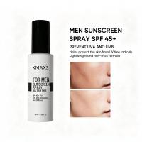 China Men Private Label Sunscreen Spray SPF45+ PA++ Lightweight Antioxidant Sunblock Whitening Cream for sale