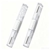China Clear Brow Lash Mascara Gel Long Lasting Conditioning Dual Sided 25ml 2 Pack for sale