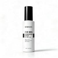 China Refreshing Daily Oem Sunscreen Broad Spectrum Spray SPF45 PA++ For Men for sale