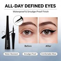 China Waterproof Liquid Eyeliner Pen Ultra Fine Tip High Pigment & Smudge Proof Wear for sale
