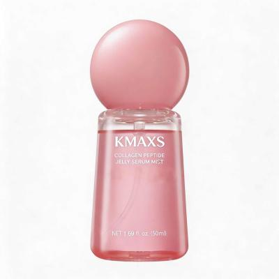 China 24H Deep Hydration Firming Essence Sensitive Face Serum Mist Low Molecular Collagen Peptide Jelly Spray for sale
