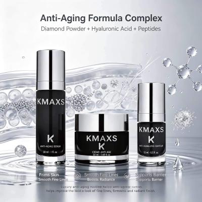 China Anti Aging Oem Face Serum Diamond Eye Cream Moisturizer Radiance For Firming Skincare for sale