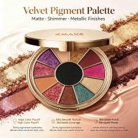 China Eyeshadow Palette 12 Shades Vivid Colors Reflective Glitter Finish&Buildable Coverage for sale