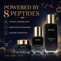 China Peptide Skin Care 3 in 1 Set Peptide Renewal Toner Firming Serum Anti Aging Cream for sale