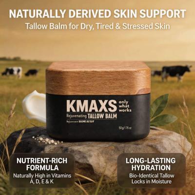 China Tallow Balm Natural Nourishing Skincare Cream With Tremella Mushroom Aloe Vera For All Skin Types for sale