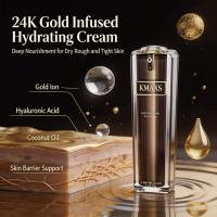 China 24K Gold Hydrating Face Cream for Dry Skin Deep Nourishing Moisture Care for sale