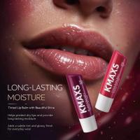 China Tinted Lip Balm Oil Moisturizer For Dry Lips Fruit Flavor Sheer Color OEM for sale