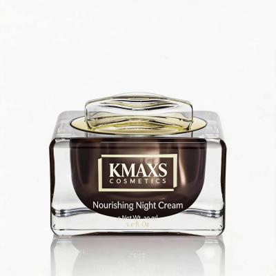 China Nourishing Night Cream Ceramide Squalane Deep Barrier Repair Facial Moisturizer for sale