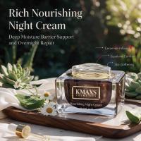 China Nourishing Night Cream Ceramide Squalane Deep Barrier Repair Facial Moisturizer for sale