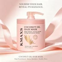 China Deep Hydrating Milk Coconut Oil Hair Mask Protein Rich Frizz Control For Dry Hair private label for sale