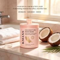 China Deep Hydrating Milk Coconut Oil Hair Mask Protein Rich Frizz Control For Dry Hair private label for sale