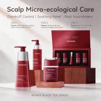 China Black Tea Scalp Care Kit Grease Control Root Lift Hair Freshness for sale