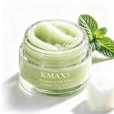 China Polish Cooling Mint Sugar Lip Exfoliator Scrub Hydrating With Jojoba Oil for sale