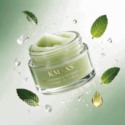 China Cooling Mint Sugar Jojoba Oil Lip Scrub With Aloe Vitamin E OEM for sale