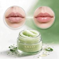 China Cooling Mint Sugar Jojoba Oil Lip Scrub With Aloe Vitamin E OEM for sale