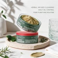 China Oil Balancing Enzyme Organic Clay Face Mask Gentle Purifying Detoxify Skin Care For Oily Skin for sale