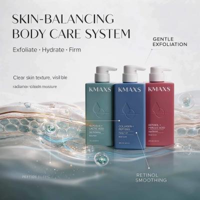 China Body Care Gift Set Exfoliating Wash Collagen Retinol Lotion Even Tone Care for sale
