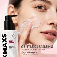 China Dry Skin Facial Hyaluronic Acid Ceramide Cleanser PH Balanced Organic Beauty Products Private Label for sale