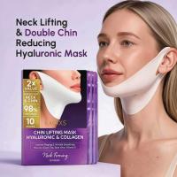 China Hyaluronic Acid Collagen V-Line Chin Lifting Mask Double Chin Reduction Patch for sale