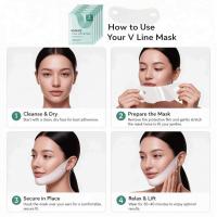 China V-Line Chin Lifting Mask Hyaluronic Acid Collagen Patch Double Chin Sculpting for sale