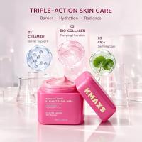 China Bio Collagen Pure Skin Peel Off Mask Radiance Exfoliation Firming Anti Wrinkle Glass OEM for sale