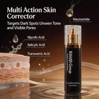China Glycolic Acid And Niacinamide Exfoliating Facial Serum Skin Refining Dark Spot Corrector 75ml for sale