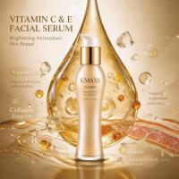 China Vitamin C E Oem Face Serum Brightening Dark Spot Antioxidant Skin Care Products 50ml for sale