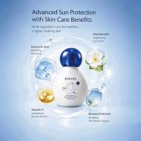 China SPF50 PA++++ Broad Spectrum Skin Cafe Sunscreen Lotion For Outdoor UV shield for sale