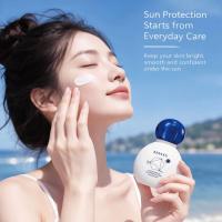 China SPF50 PA++++ Broad Spectrum Skin Cafe Sunscreen Lotion For Outdoor UV shield for sale