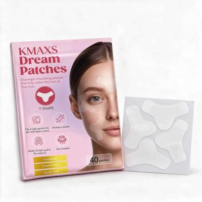 China FDA Facial Anti Ageing Anti Wrinkle Sheet Mask Overnight Smoothing Forehead Frown Lines for sale