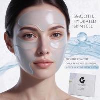 China GMPC Facial Reusable Silicone Sheet Mask Patches Anti Wrinkle Skin Firming Hydrating for sale