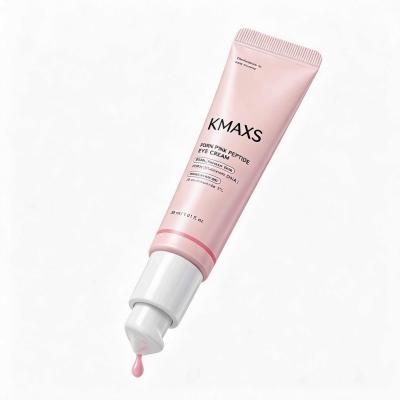 China Pink PDRN Peptide Eye Cream Serum Salmon DNA Niacinamide Dark Circle Fine Line Care for sale