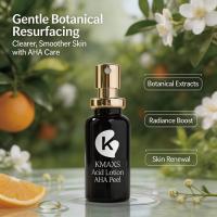China Whitening Resurfacing Facial AHA Peeling Lotion Gentle Flower Derived Acid For Dull Congested Devitalized Skin for sale