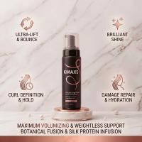 China Fast Drying Moisturizing Hair Styling Products Lightweight Curl Cream Mousse Frizz Control for sale