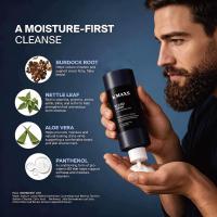 China Gentle Hydrating Beard Care Products Wash Cleanser For Coarse Facial Hair Paraben Sulfate Free for sale