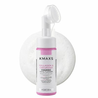 China Collagen Foaming Facial Cleanser with Ceramides for Daily Dry Skin Care for sale