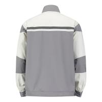 China Breathable Workwear Jacket with Reflective Stripe and 230–250 gsm Fabric for Industrial Use for sale